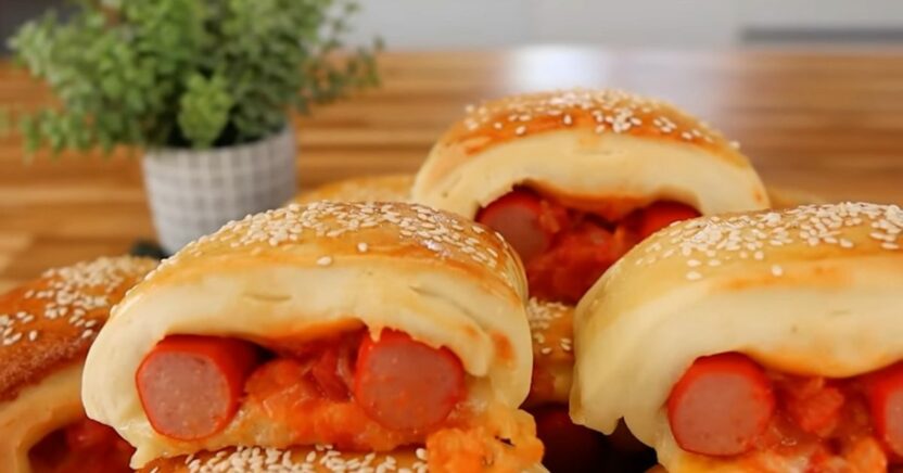 Cachorro-Quente de Forno | Receita Fácil e Deliciosa Cachorro-Quente de Forno | Receita Fácil e Deliciosa