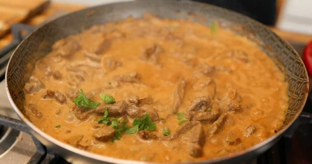 Strogonoff de Carne