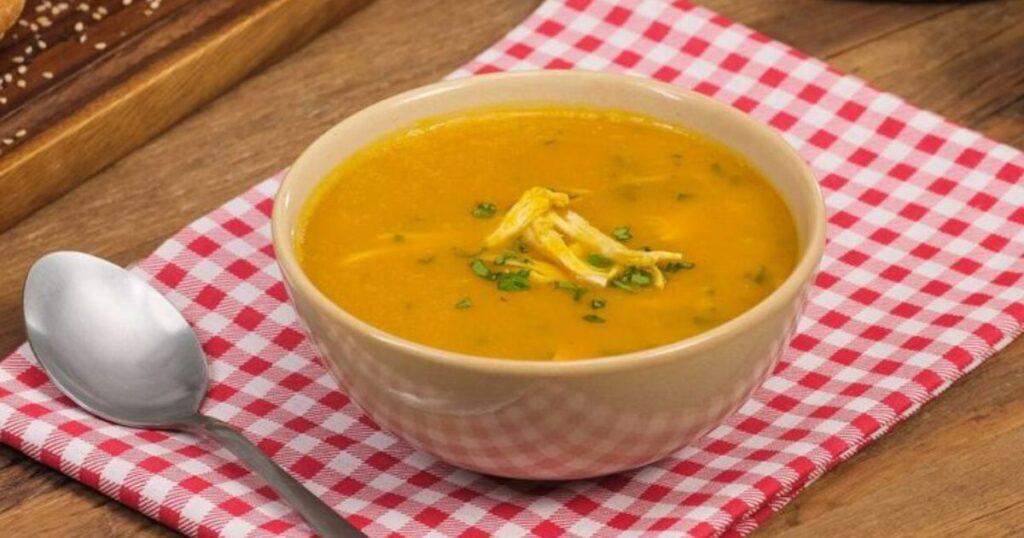 Sopa Carne Legumes Macarrao